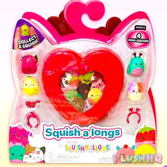 Squishmallows | Toys | Squishmallows Squish Alongs Squishy Toys ...